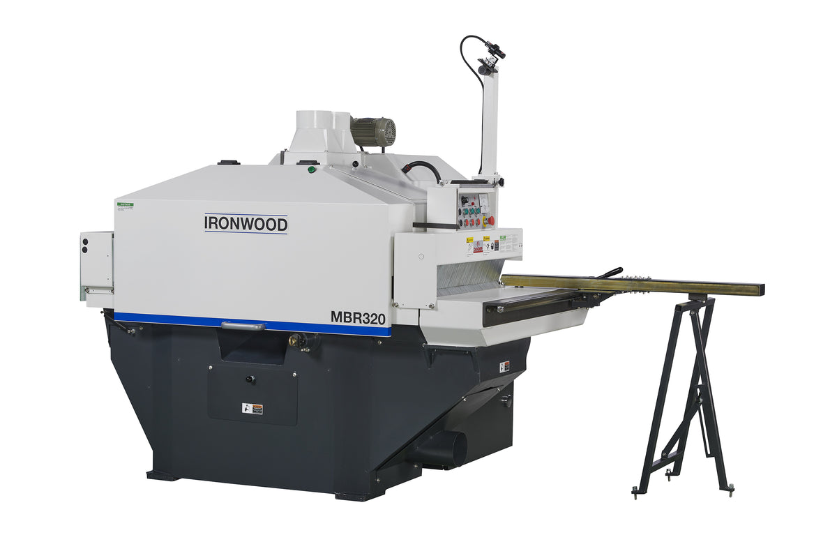 IRONWOOD MBR320 Multi-Blade Rip Saw – Ironwood Woodworking Machinery